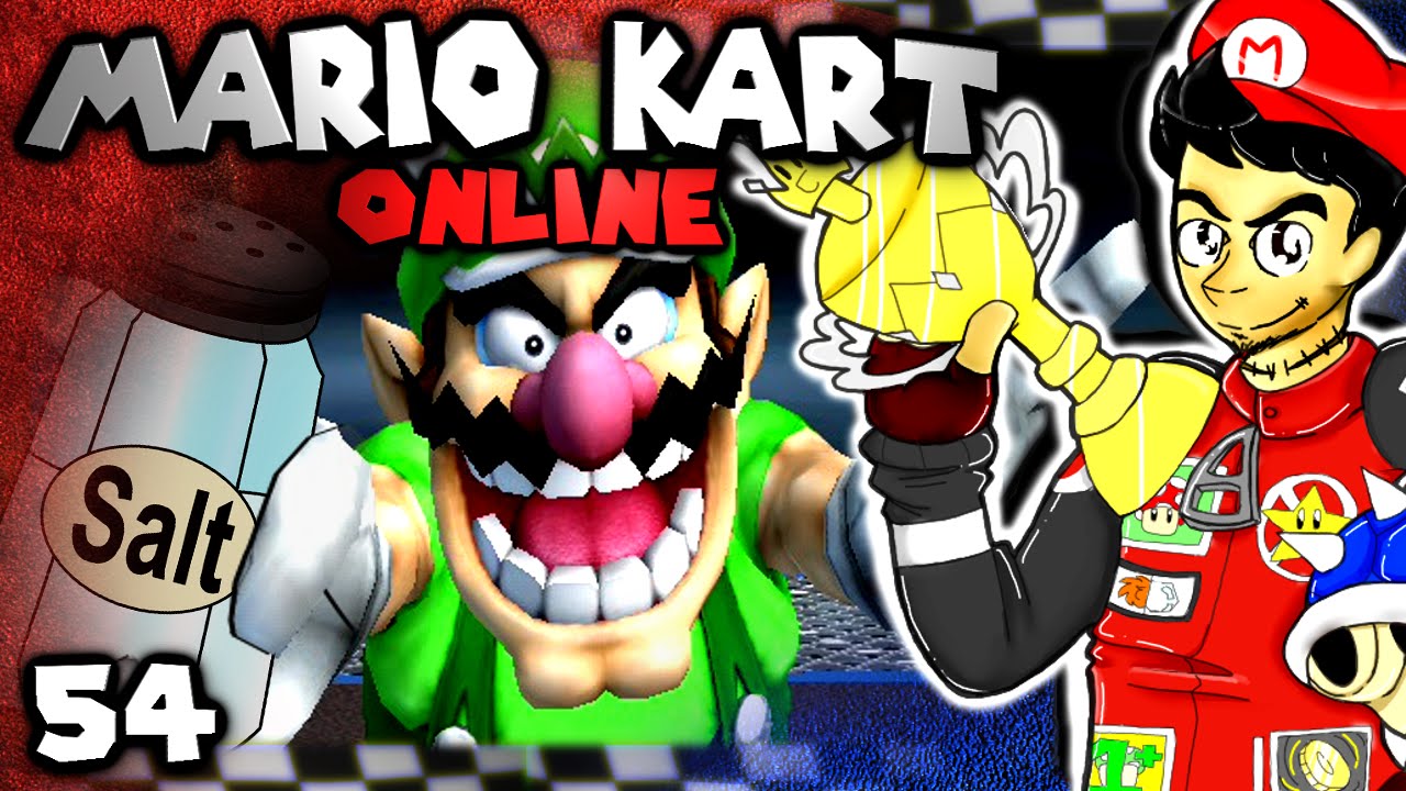 The Incredible Salt! (Mario Kart 8 Online: The Derp Crew - Part 54 ...