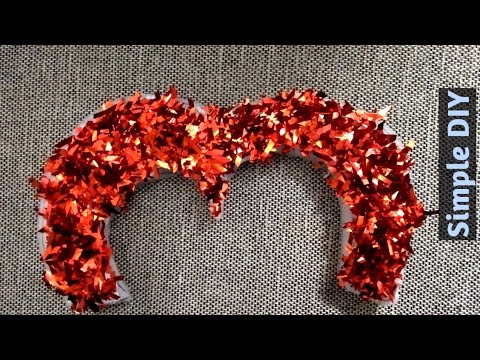 Simple DIY Number '3' for Birthdays and Anniversaries/ with only two ...