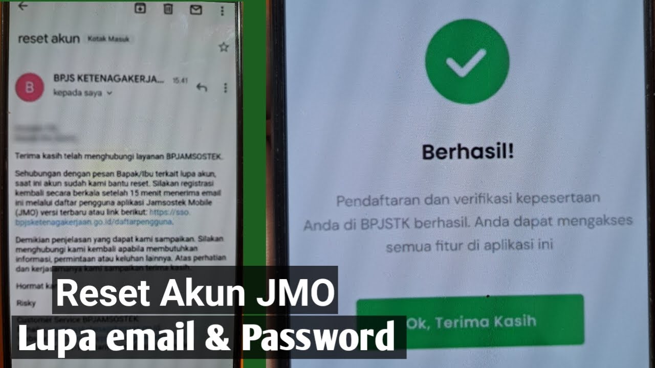 CARA MERESET AKUN JMO - YouTube