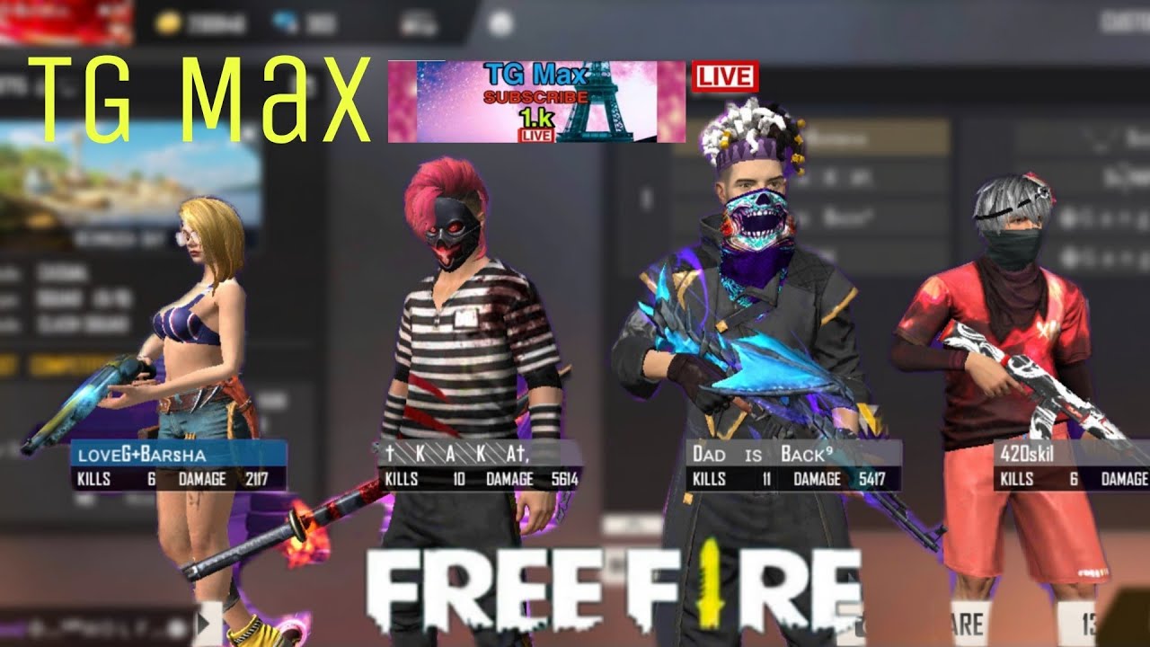 TG Max new free fire video2021 - YouTube