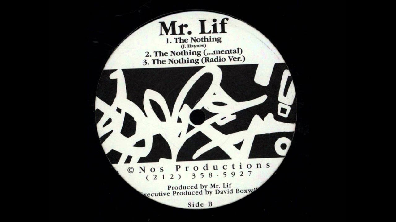Mr. Lif - The Nothing - YouTube