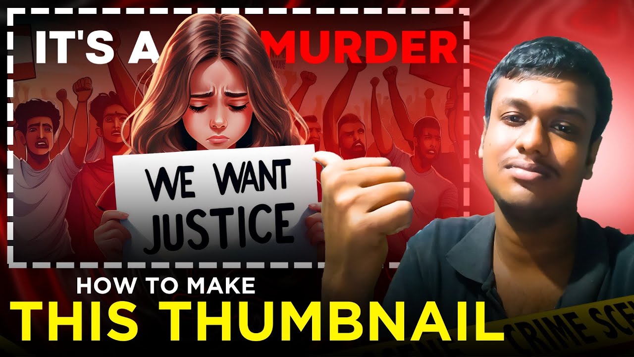 How to make RG kar medical college case Thumbnail using Ai # ...