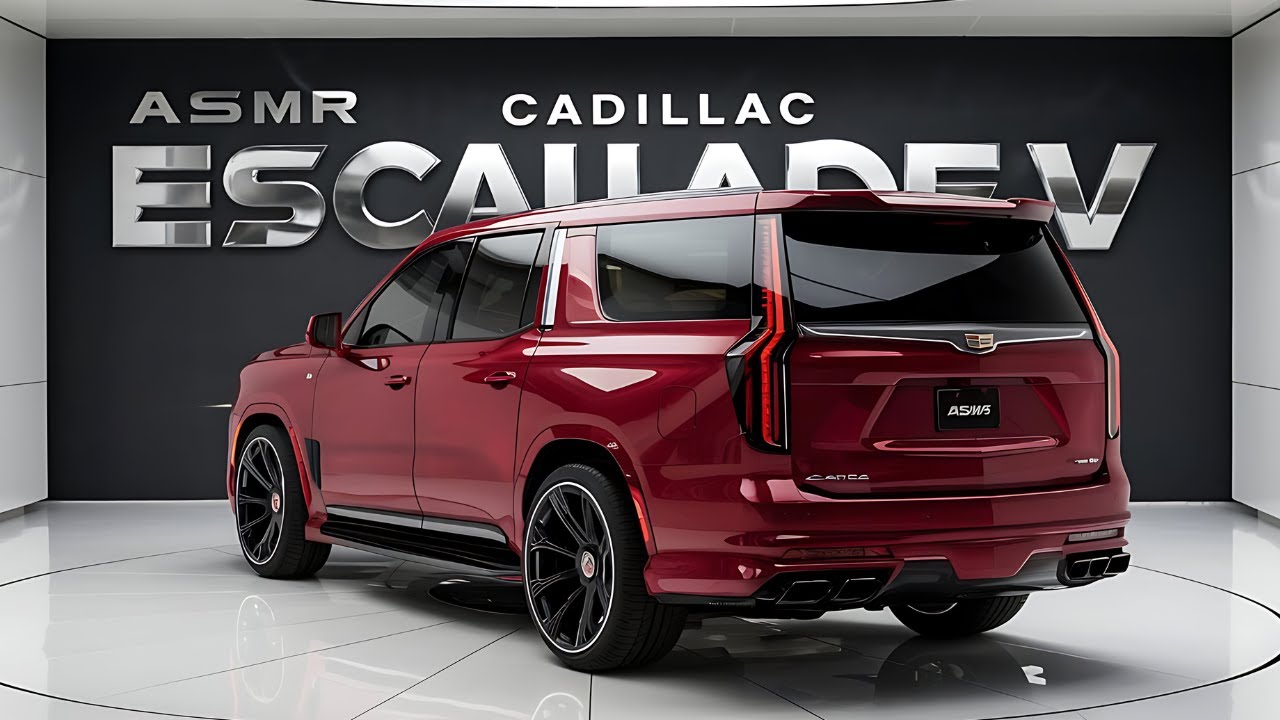 The 2025 Cadillac Escalade V 682 HP of Pure Luxury & Power! First Look ...