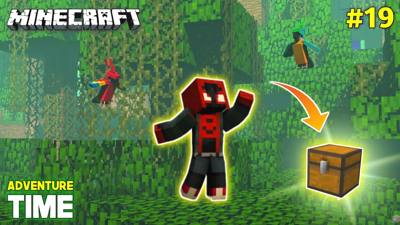 GOING ON AN ADVENTURE BUT I FOUND THIS ? AND | MINECRAFT GAMEPLAY #19 ...