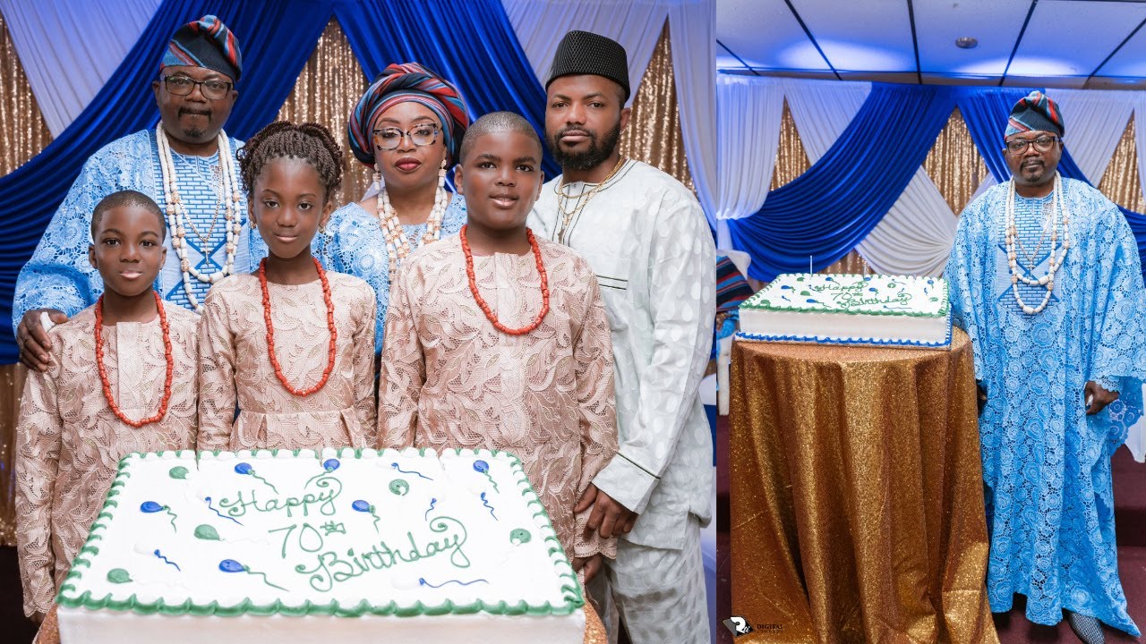 70th Birthday Celebration Abraham Oladele Ogundiya. - YouTube