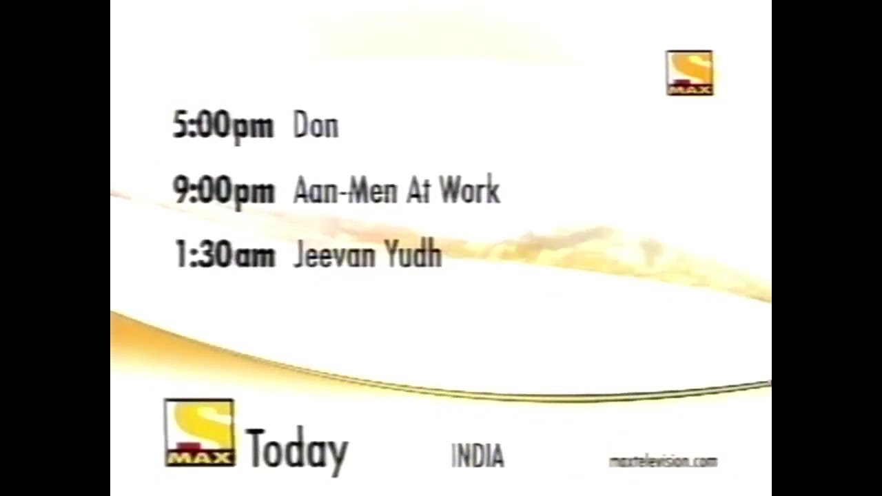 MAX (3) Movie Schedule - YouTube
