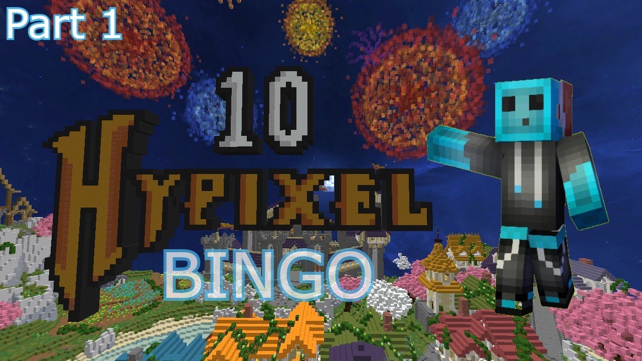 Completing the Hypixel 10 Year Aniversary Bingo - Part 1 - YouTube