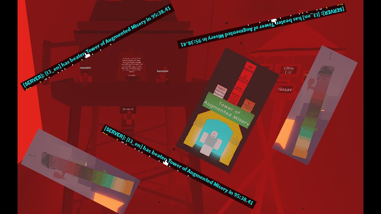 Tower of Augmented Misery Completion (Roblox JToH) - YouTube