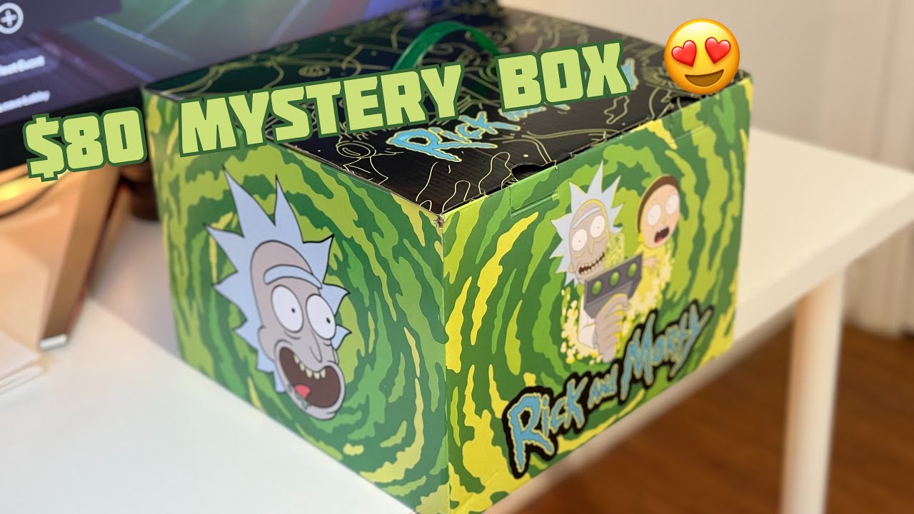 RICK AND MORTY MYSTERY BOX 😍 | یک جعبه شانسی خریدم - YouTube