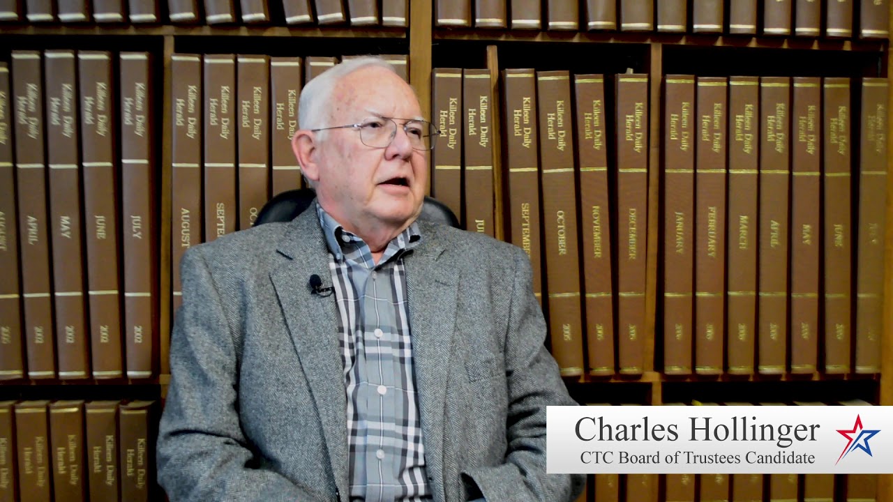 Candidate Video: Charles Hollinger CTC Board of Trustees Candidate ...