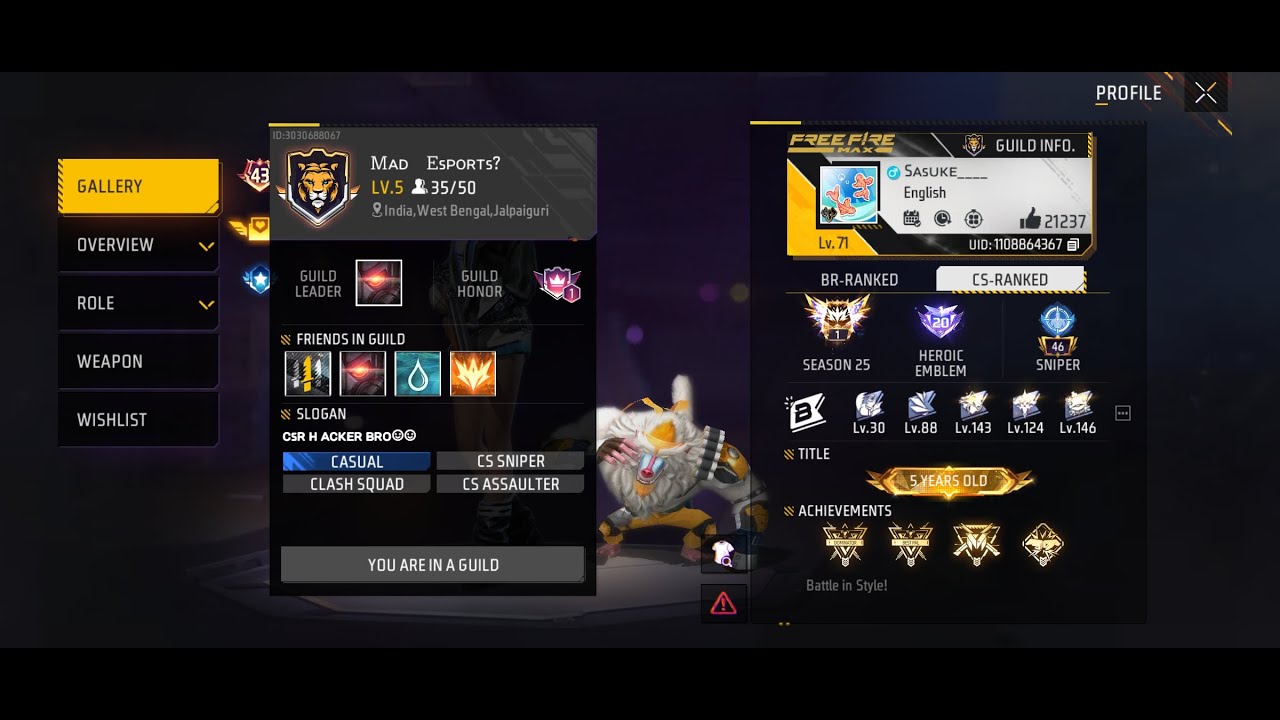 LIVE GUILD TEST 1V4 GUILD TEST . - YouTube