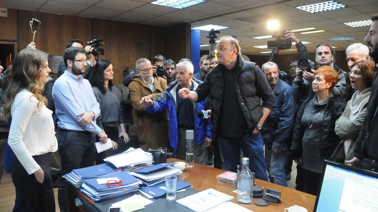 ΑΝΤΙΠΡΟΣΩΠΕΙΑ ΟΜΟΣΠΟΝΔΙΩΝ ΣΤΟ ΓΡΑΦΕΙΟ ΤΗΣ ΥΠΟΥΡΓΟΥ ΕΡΓΑΣΙΑΣ - YouTube