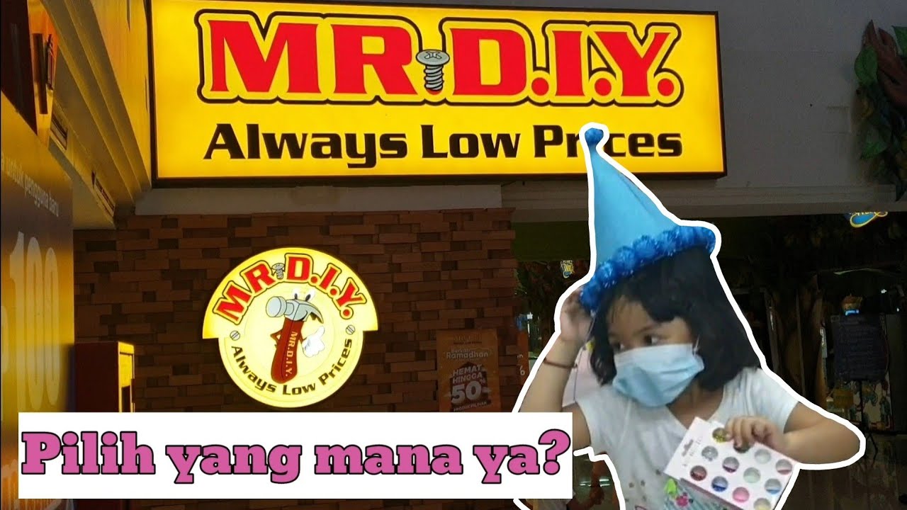 Beli mainan di Mr.DIY | ada bando lucu | alat make up | menggambar dan ...