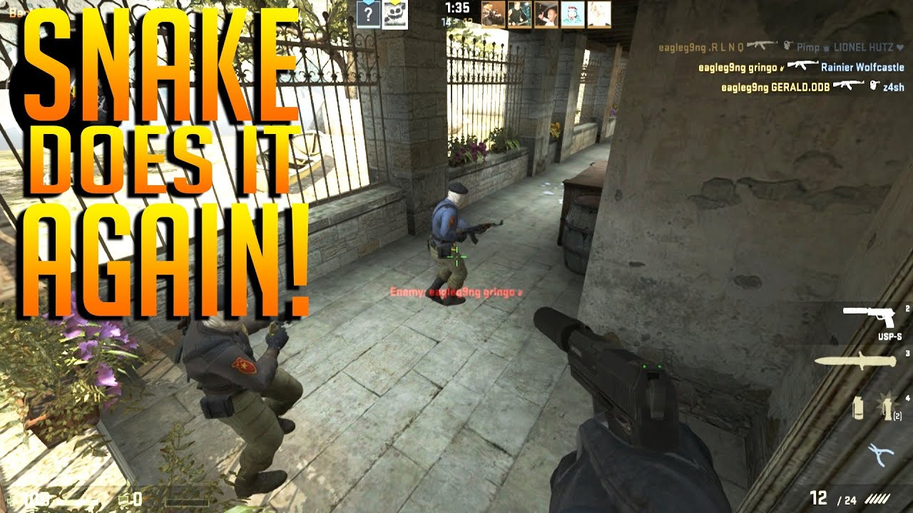 CS:GO - sNake does it again! - YouTube