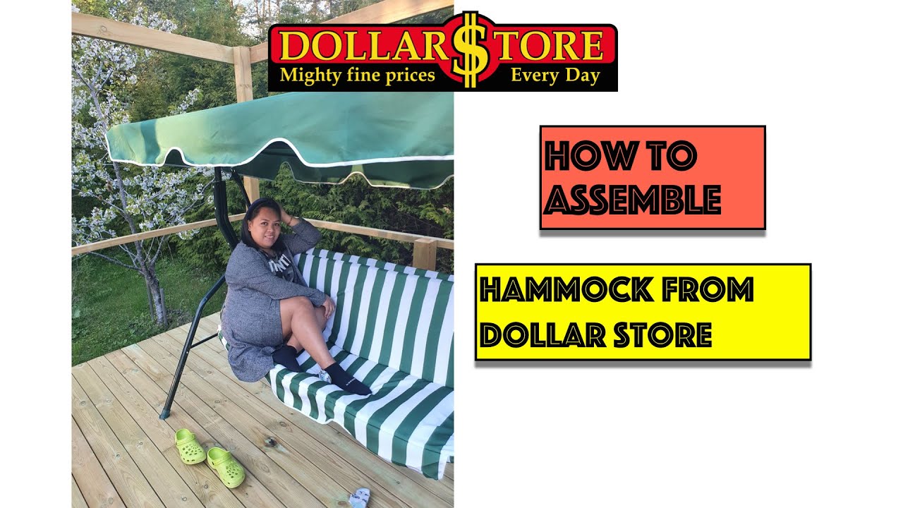 Hammock assembly - YouTube