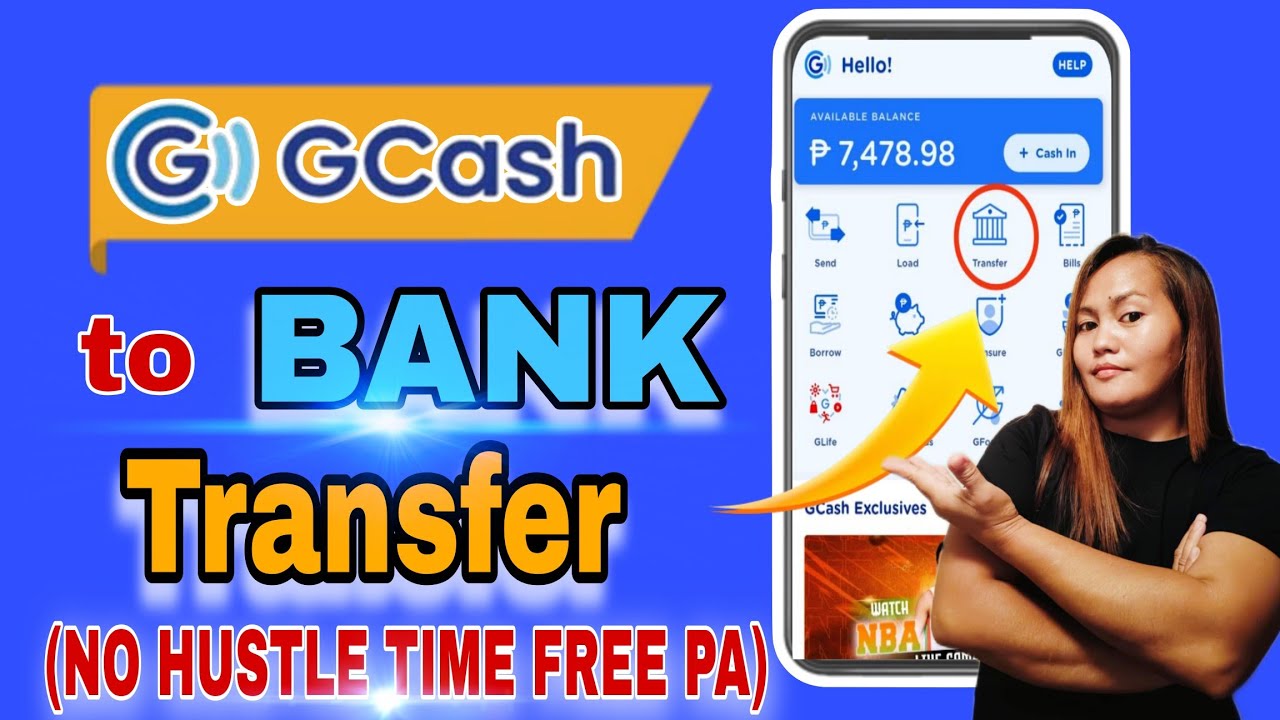 Gcash to Bank Transfer Using Mobile Phone//Gcash to Bank Transfer Gamit ...