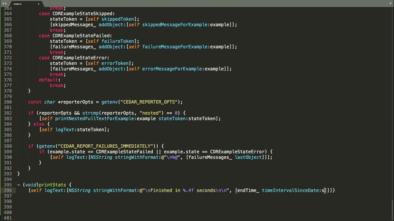 Objective-C Code Flow:💡 Master iOS Development with Real-Time Typing - YouTube