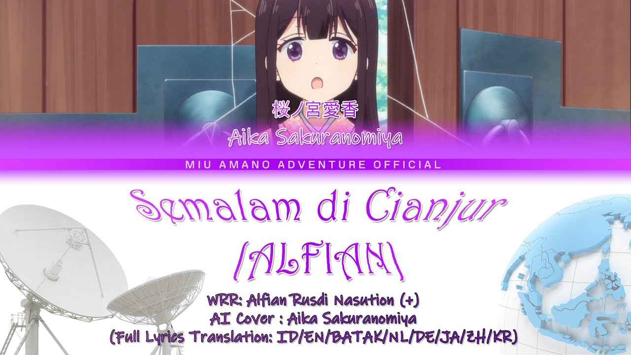 [AI COVER] Aika Sakuranomiya - Semalam Di Cianjur - Pop Lawas Indonesia - YouTube