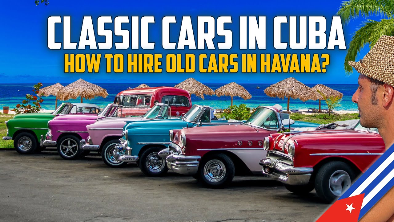 Cruising in Havana Cuba with Classic American & Cuban Cars - YouTube