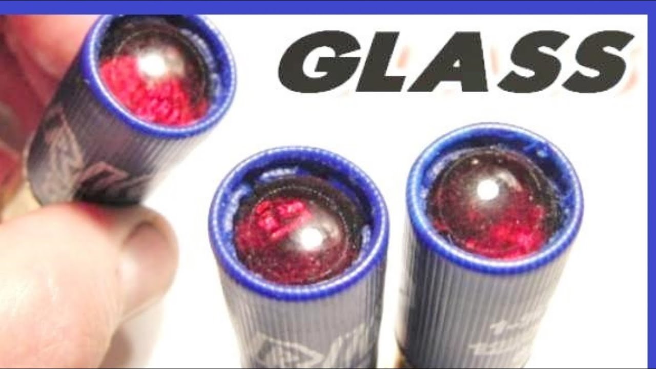 GLASS BULLETS - Experimental SHOTGUN Slugs - YouTube
