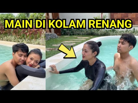 MAIN DI KOLAM RENANG SAMA AYANG ❤️