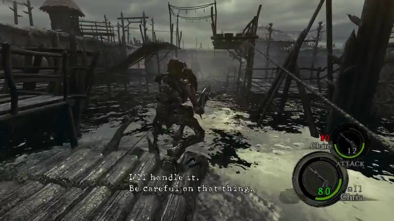 HD Resident Evil 5 : Reaper gameplay chapter 3-2 ! - YouTube