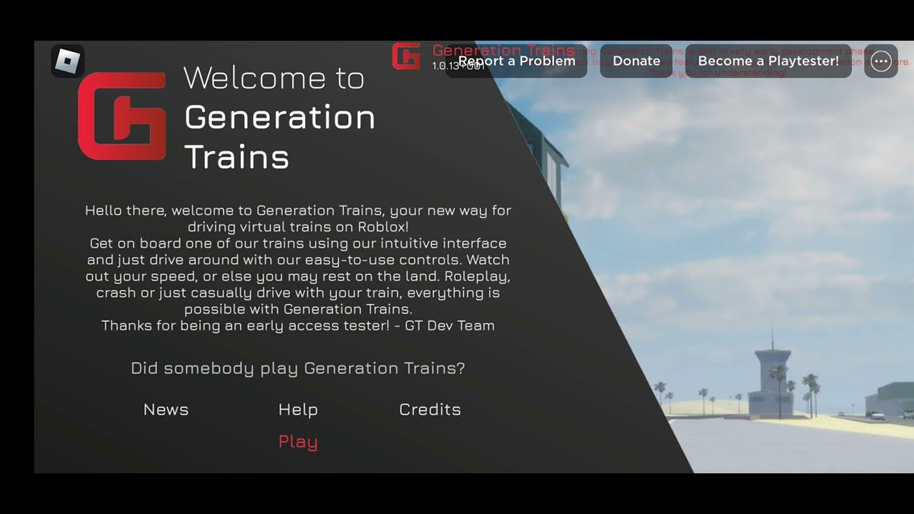 Generation Trains Loading Screen - YouTube