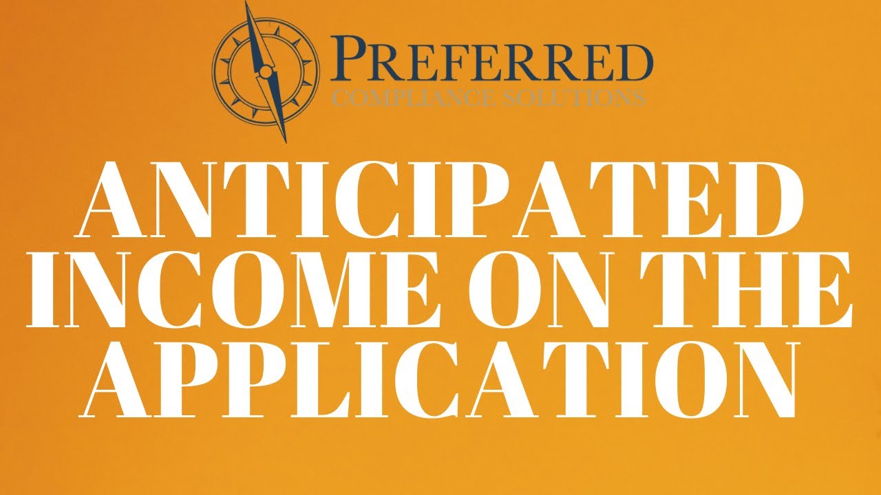 Anticipated Income On The Application | LIHTC - YouTube