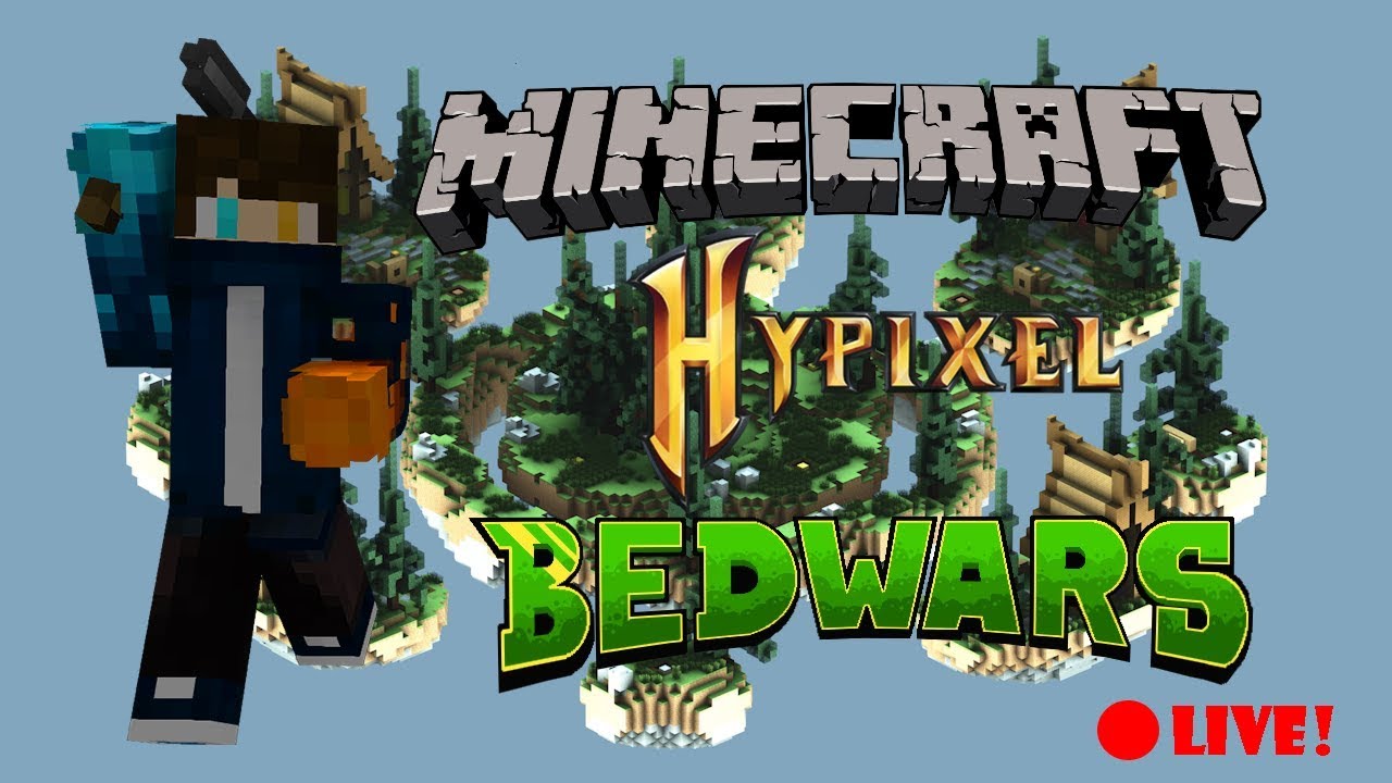 Minecraft Crazy Hypixel Bedwars Live #2 - YouTube