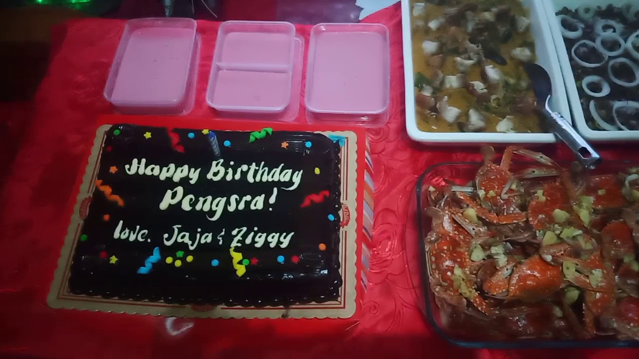 Happy bday fiesta handaan....🤩🤩🤩 - YouTube