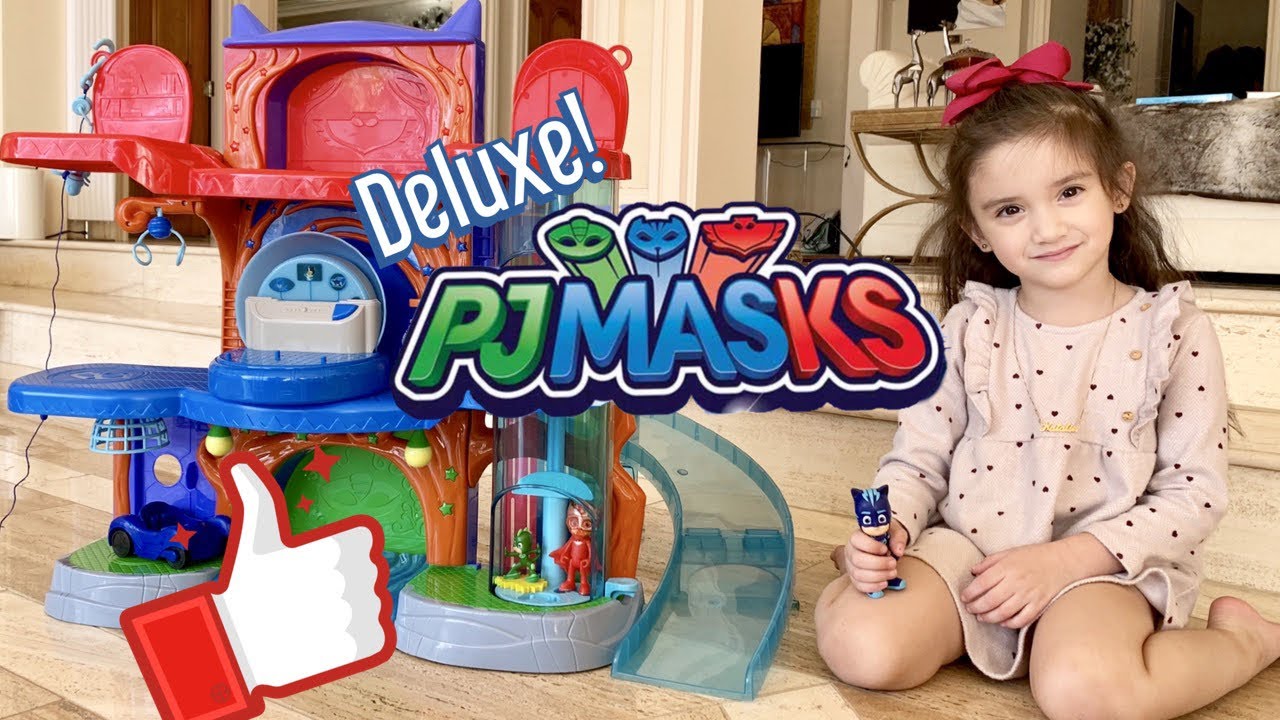 PJ Masks Deluxe Headquarters Playset Unboxing from Amazon Amazon Prime+ ...