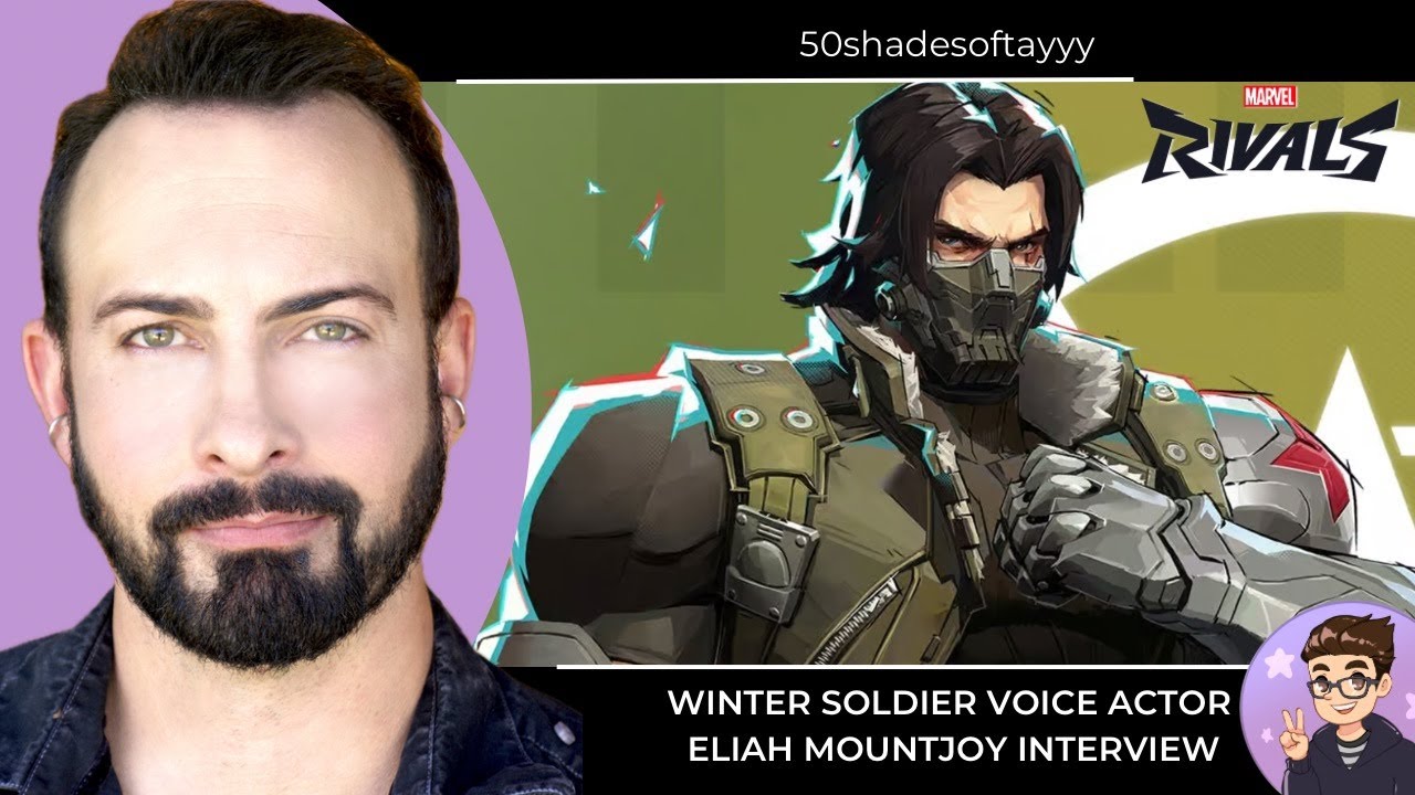 Marvel Rivals Winter Soldier Voice Actor Eliah Mountjoy Interview - YouTube