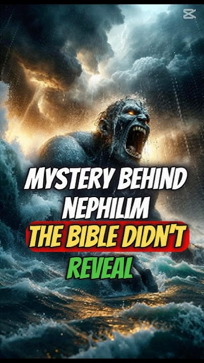 Did the Nephilim Cause the Great Flood? | Book of Enoch Explained - YouTube
