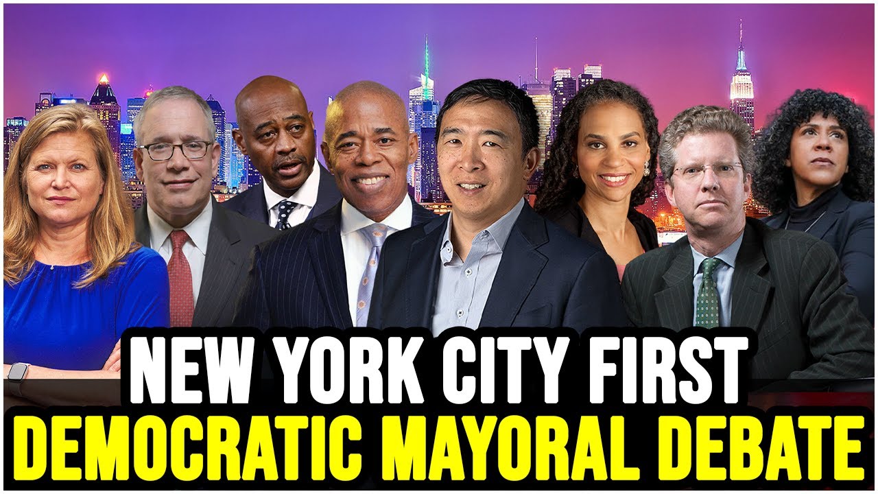 LIVE: New York City First Mayoral Democratic Debate | May 13th 2021 ...