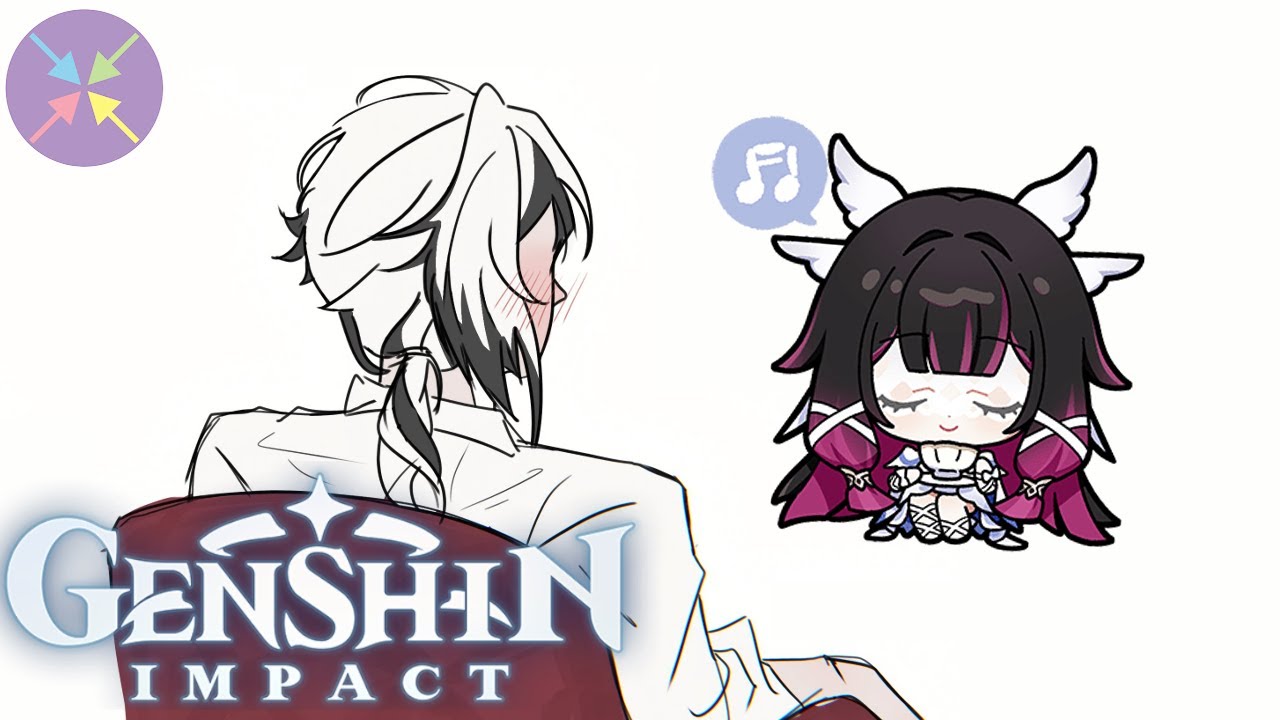 Arlecchino's Down Bad For Columbina (Genshin Impact Comic Dub) - YouTube