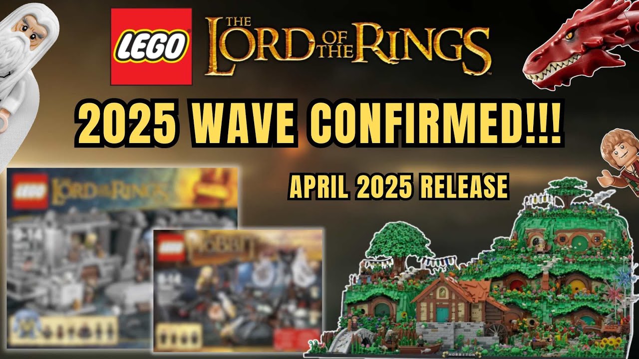NEW LEGO LORD OF THE RINGS 2025 LEAKS UPDATE - SMALL SETS INCOMING ...