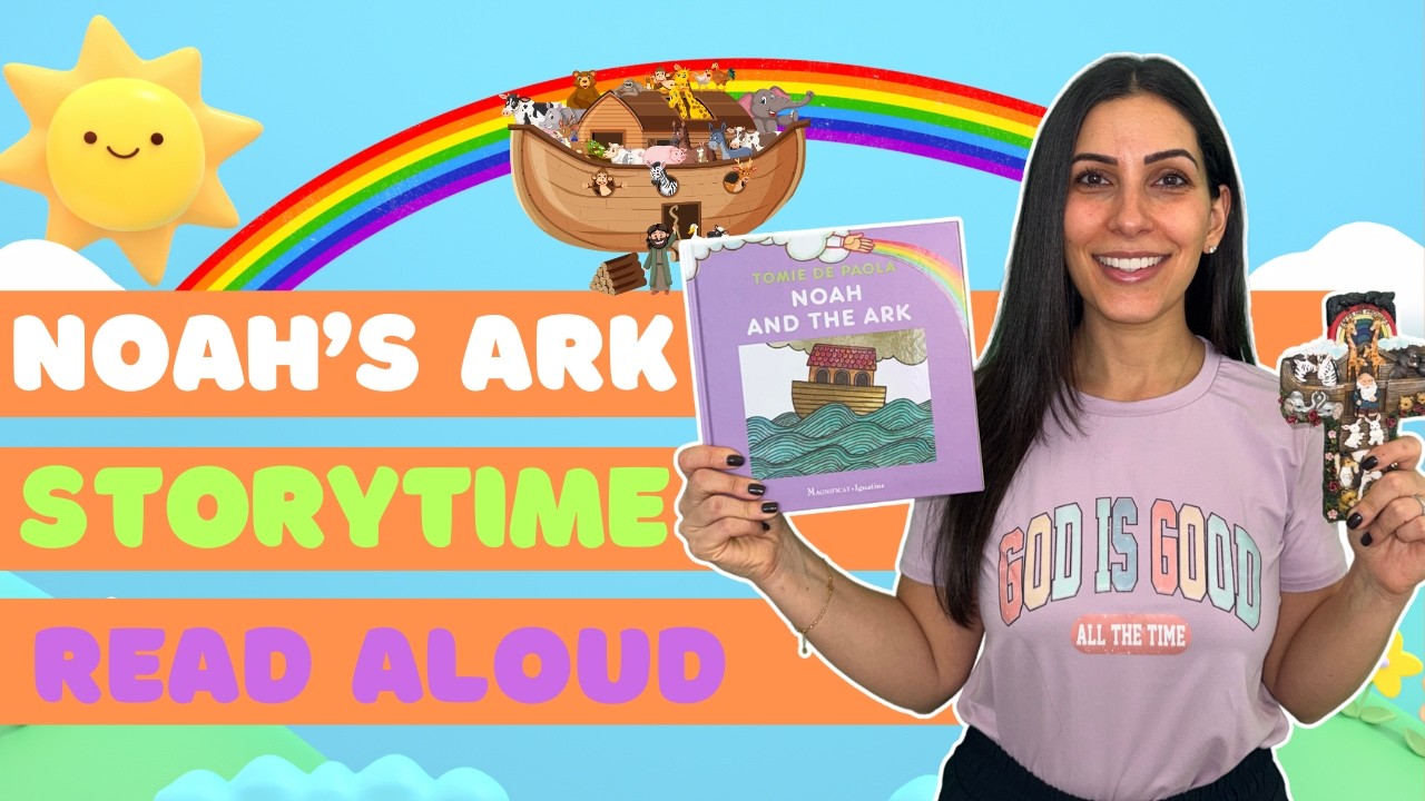 Noah’s Ark Read Aloud | Bible Story For Kids | Christian Learning - YouTube