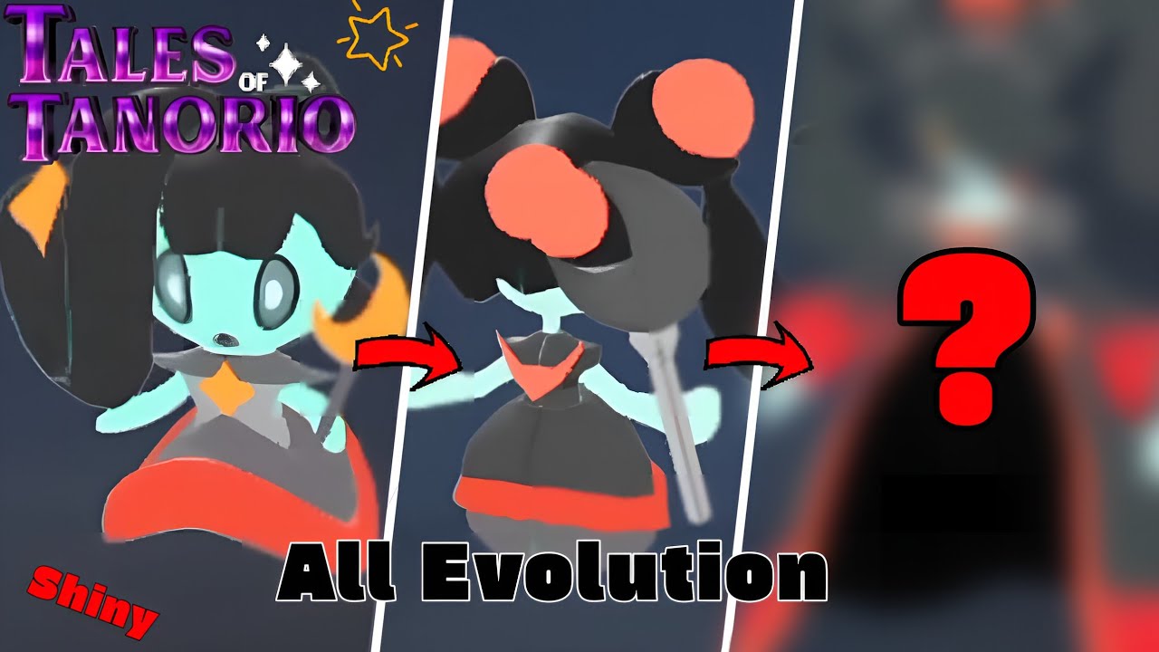 All Shiny Cornica Evolution 【Tales Of Tanorio】 - YouTube