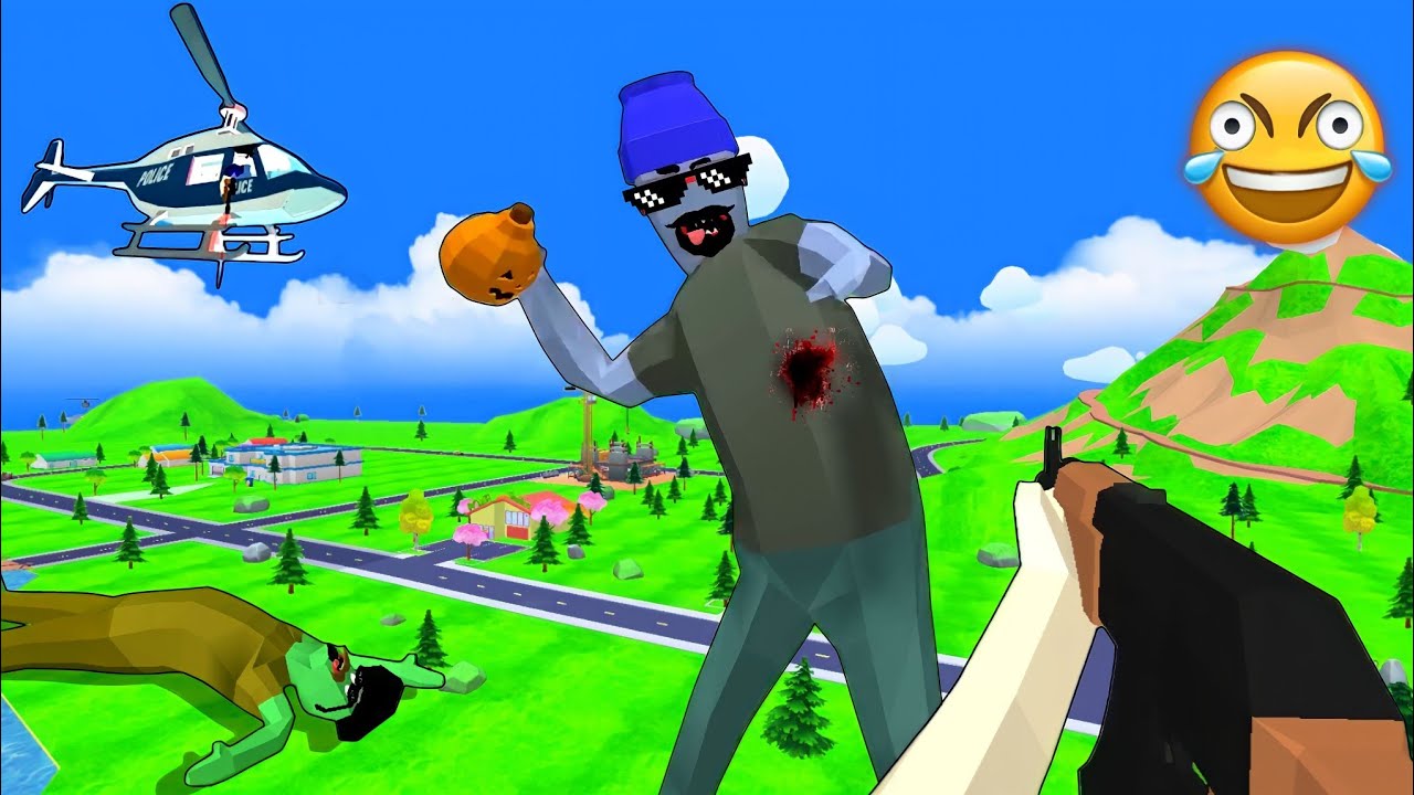 DUDE THEFT WARS FUNNY MOMENTS 🤣 DUDE THEFT WARS #539 | Dude Theft Fun ...