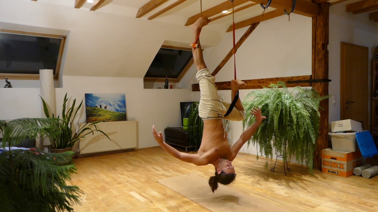 Fly High Yoga - new transition - YouTube