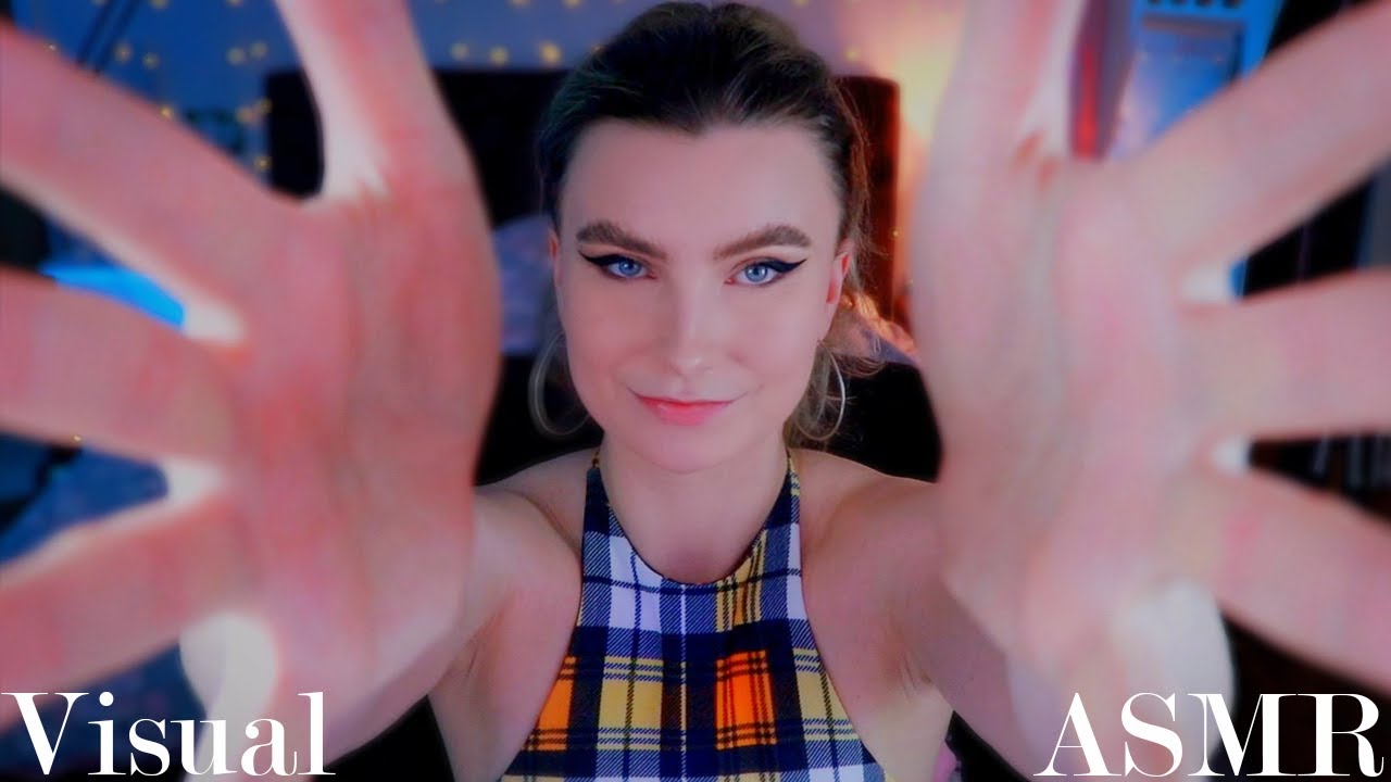 ASMR Visuals - Hand and Brush Movements for Full Body Tingles - YouTube