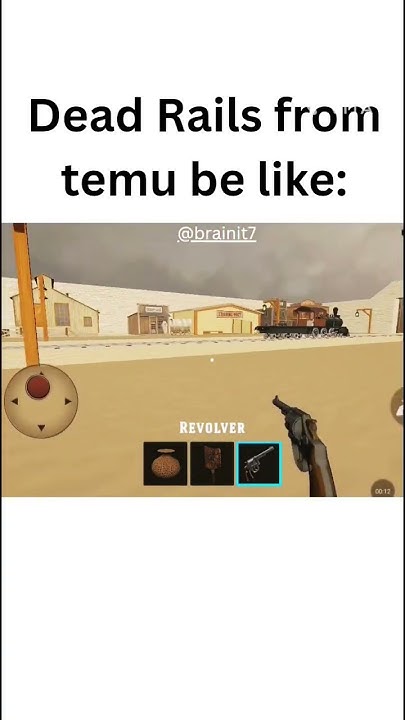 Dead Rails from temu 💀🙏 #roblox #deadrails #memes #temu #train - YouTube