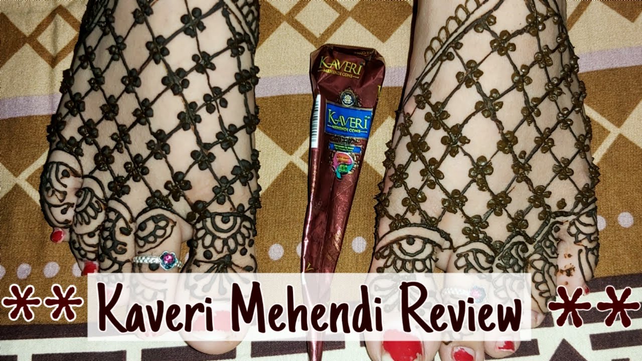 Kaveri Mehandi Cone Review | Best Mehndi For Hands - YouTube