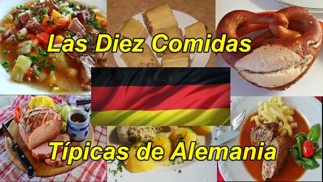 Las Diez Comidas Típicas de Alemania - YouTube