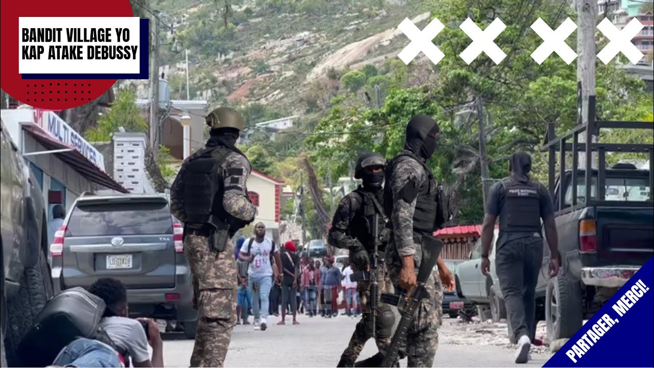 Men kijan chèf gang Izo ak Soldat Vilaj e Gran Ravin ap atake Debussy ...