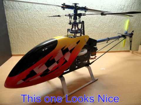 New T-Rex 450 Plus Preparing for Crash - YouTube