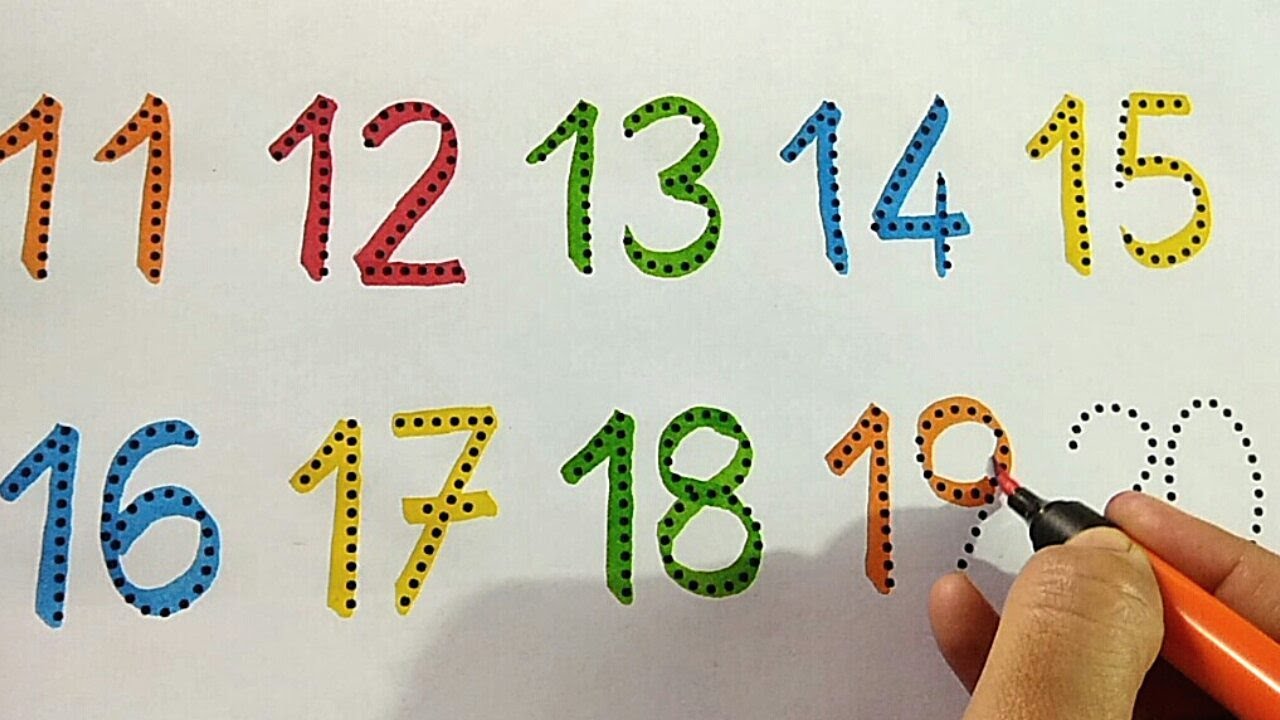 #learn numbers 11-20#counting for kids# - YouTube