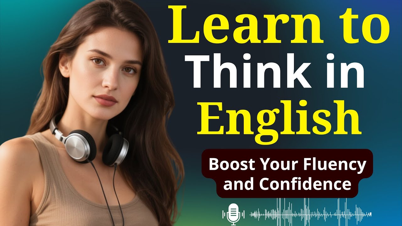 Learn to Think in English | Boost Your Fluency and Confidence - YouTube