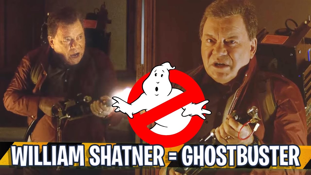 William Shatner ain't afraid of no ghost as Ghostbusters clip trends on ...