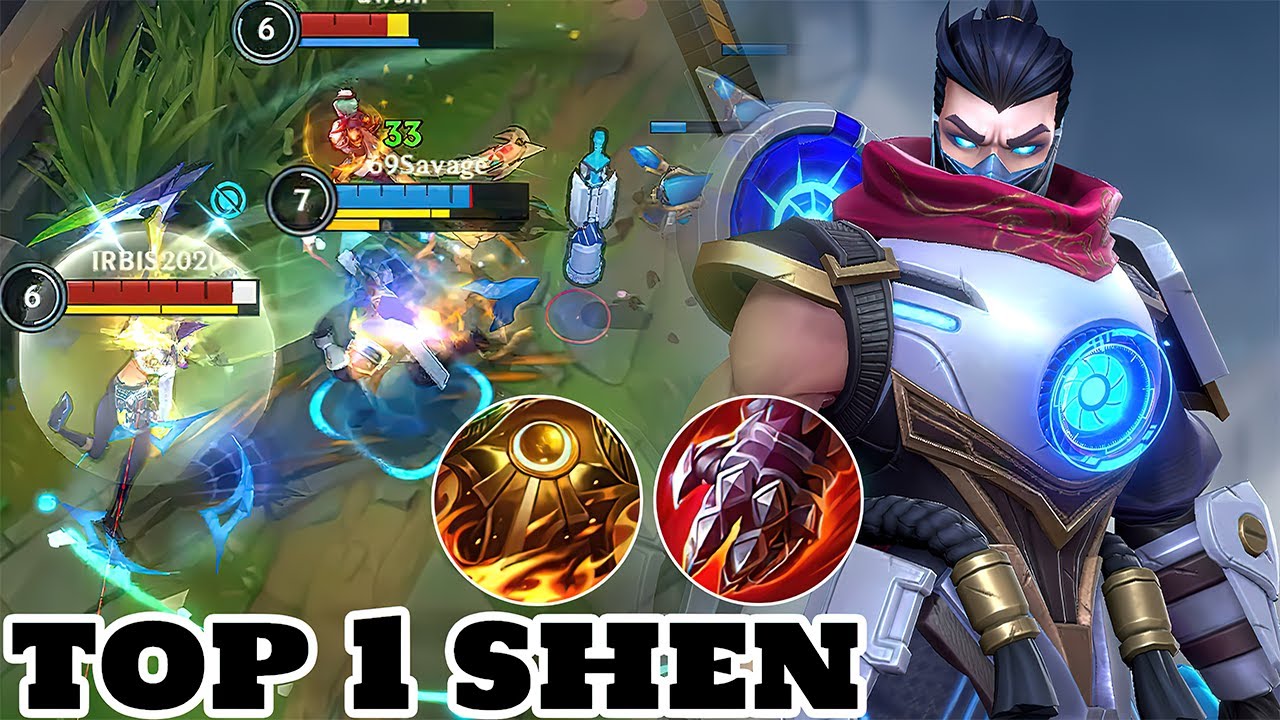 Wild Rift Shen - Top 1 Shen Gameplay Rank Challenger - YouTube